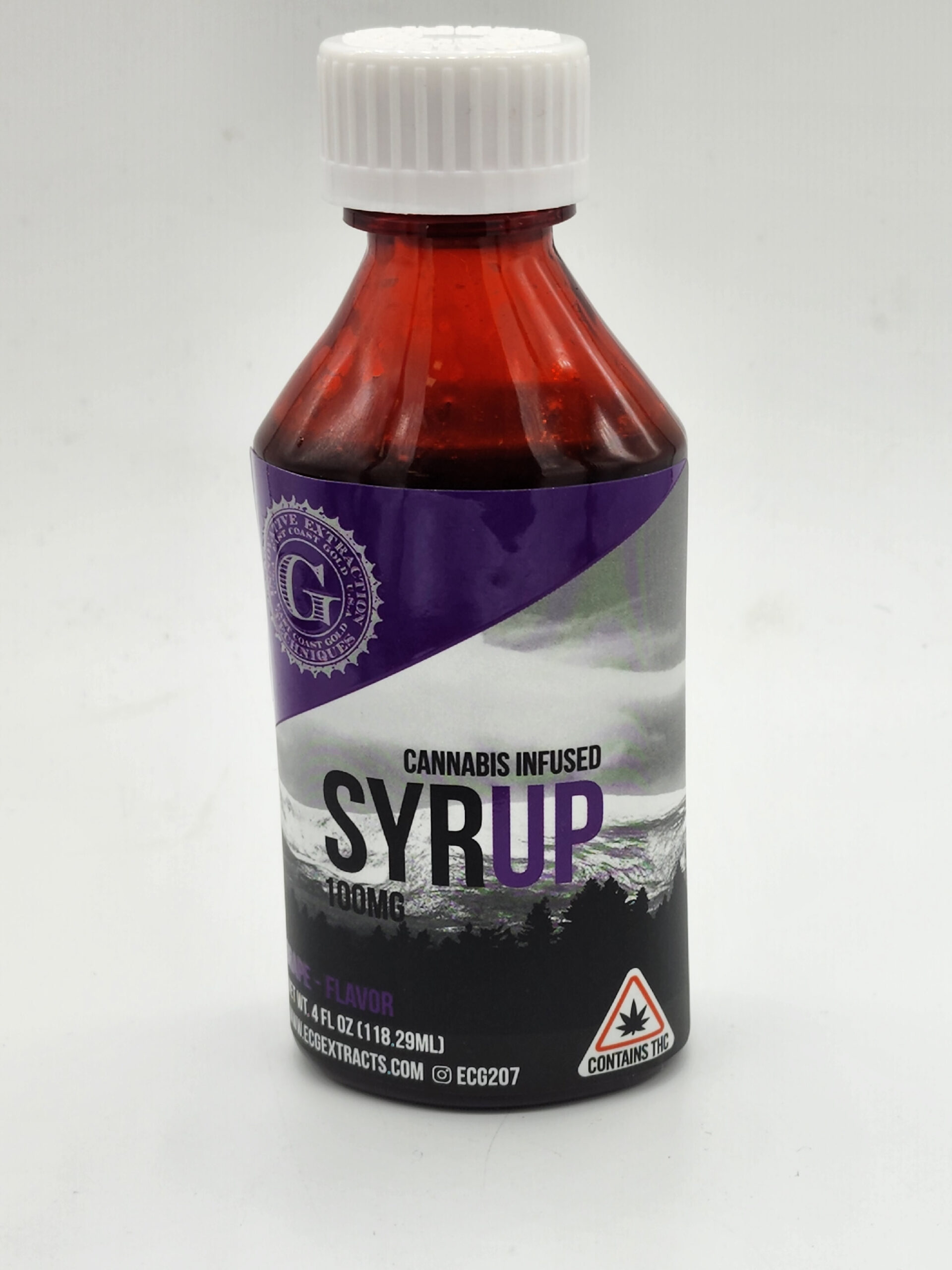 Grape Syrup 100mg – East Coast Gold